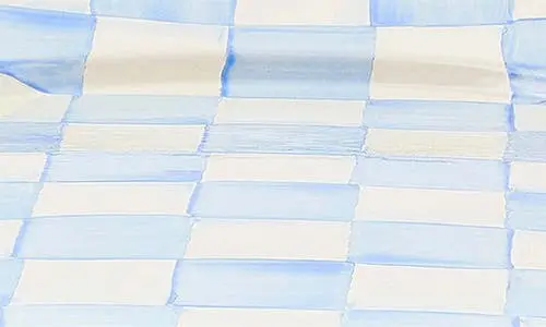 MACKENZIE-CHILDS Large Pedestal Platter - Sky Check