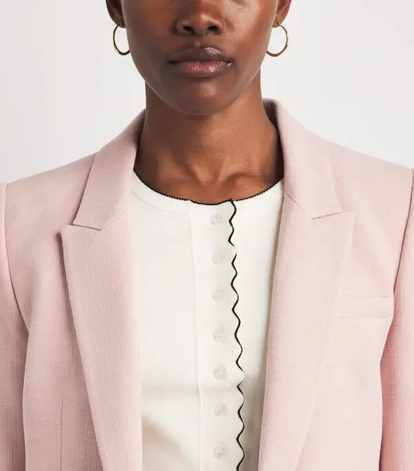 ME+EM Single-breasted Twill Blazer