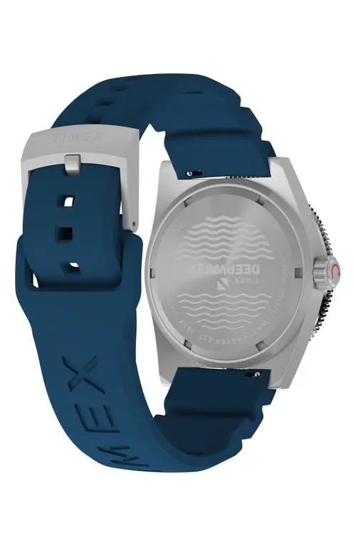Timex® Timex Deepwater Dive Watch With Synthetic Strap