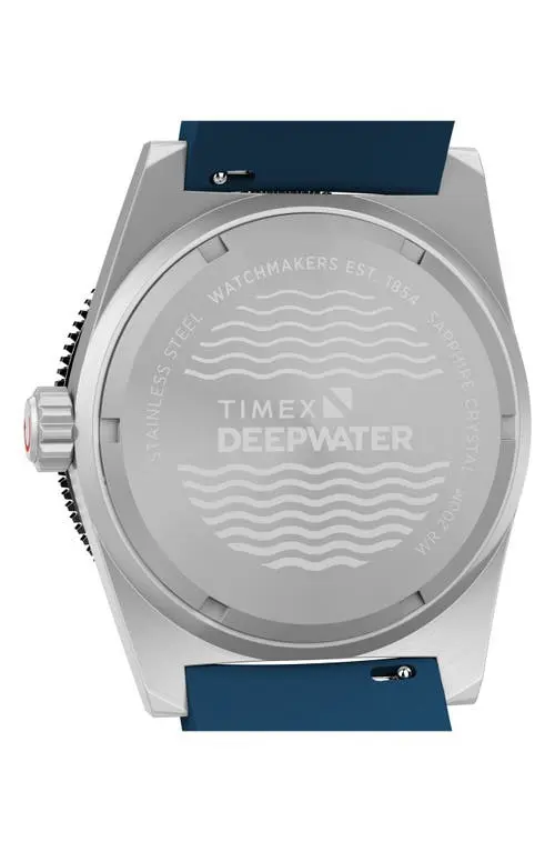 Timex® Timex Deepwater Dive Watch With Synthetic Strap