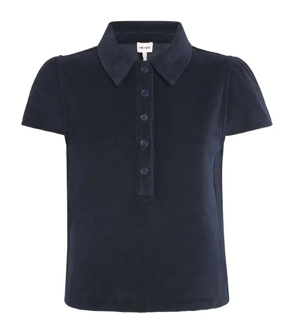 ME+EM Terry Polo Shirt