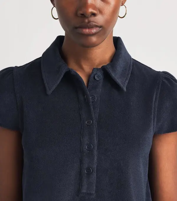ME+EM Terry Polo Shirt