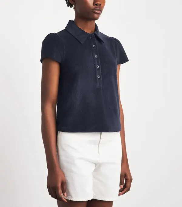 ME+EM Terry Polo Shirt