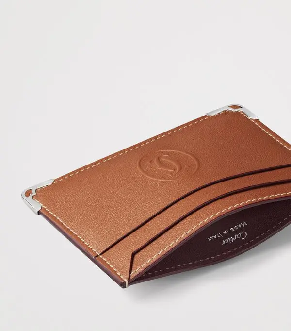 Cartier Leather Must De Card Holder