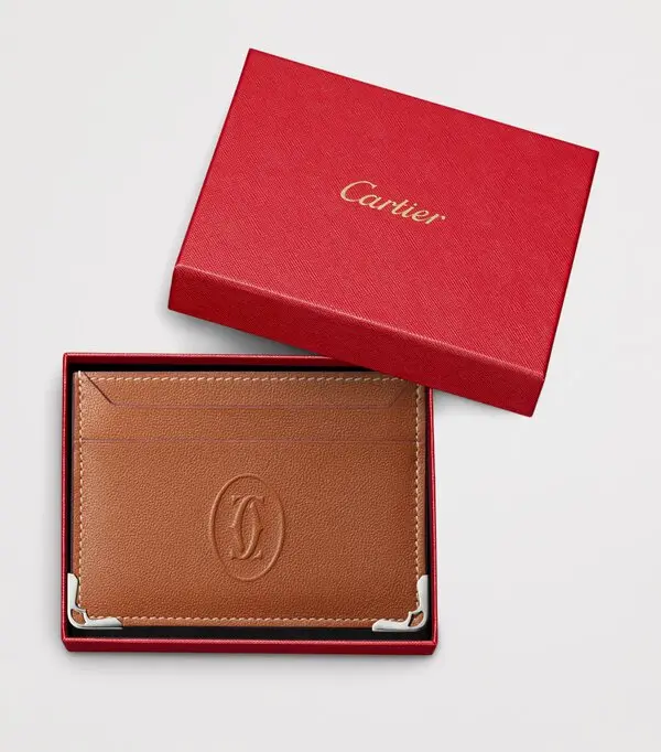 Cartier Leather Must De Card Holder