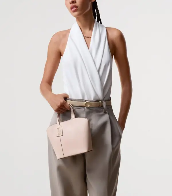 Cartier C De Mini Tote Bag - Beige