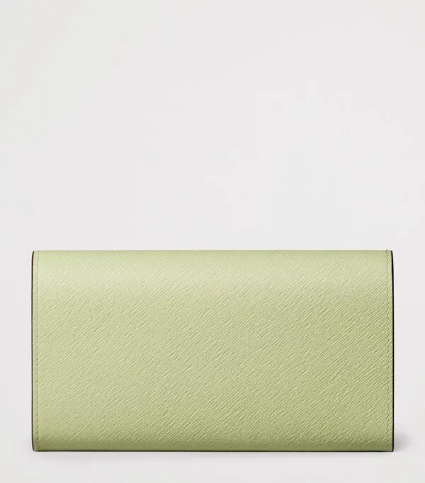 Cartier Leather C De Chain Wallet