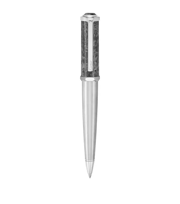 Cartier Santos-dumont Ballpoint Pen - Grey