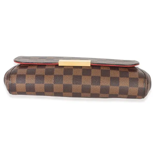 LOUIS VUITTON Damier Ebene Canvas Favorite Mm Shoulder Bag