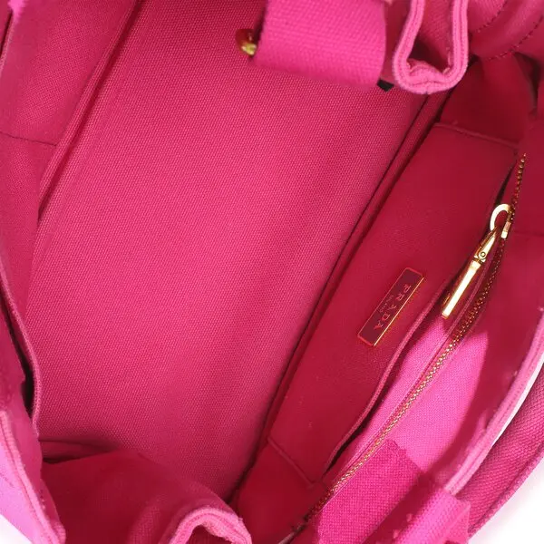 Prada Canvas Tote - Pink