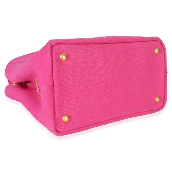 Prada Canvas Tote - Pink