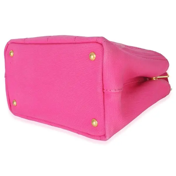 Prada Canvas Tote - Pink