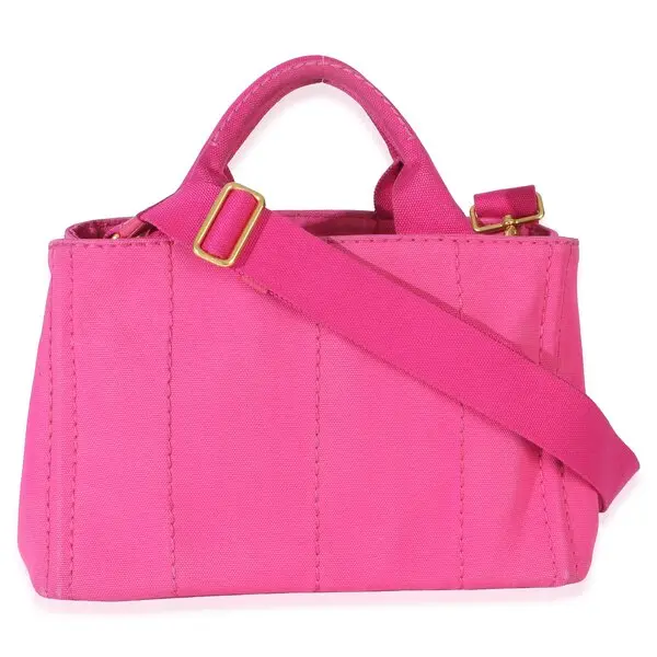 Prada Canvas Tote - Pink