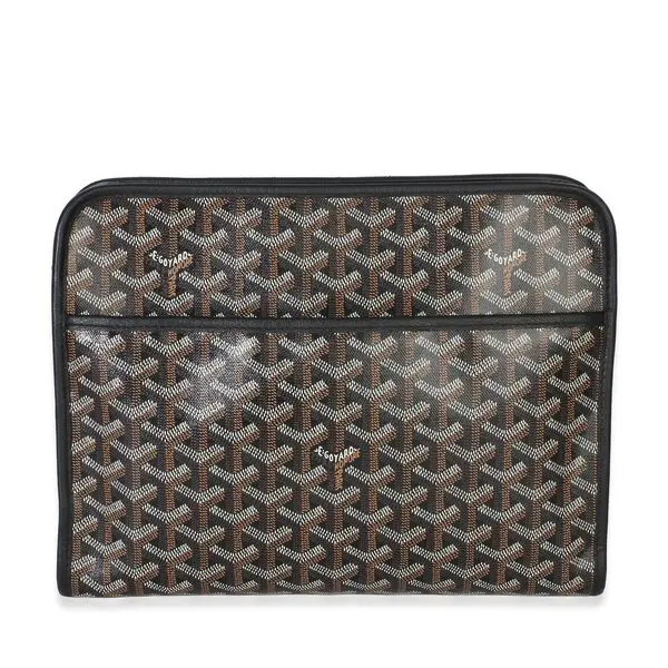 Goyard Goyardine Canvas Jouvence Pouch Gm