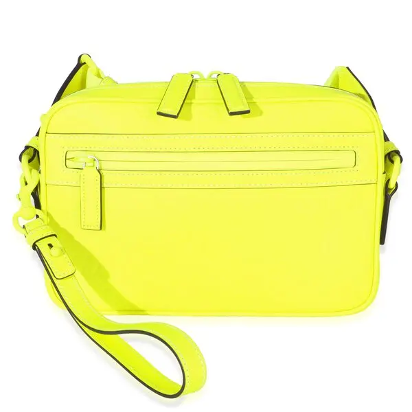 Gucci Monogram Gg Crossbody Bag - Yellow