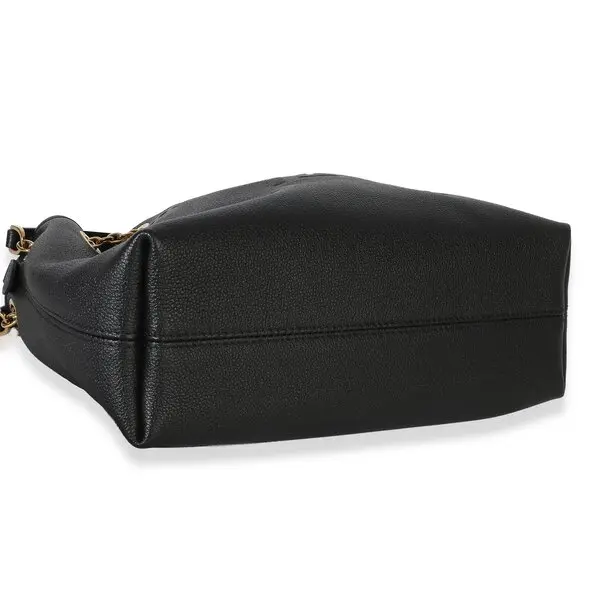 LOUIS VUITTON Monogram Giant Empreinte Shoulder Bag - Black