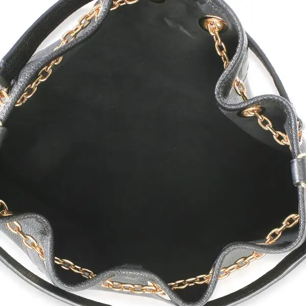 LOUIS VUITTON Monogram Giant Empreinte Shoulder Bag - Black