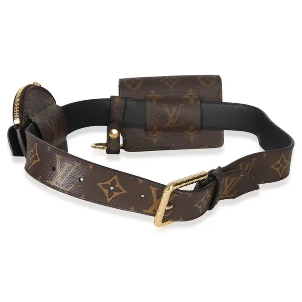 LOUIS VUITTON Monogram Canvas Daily Multi Pocket Belt Bag