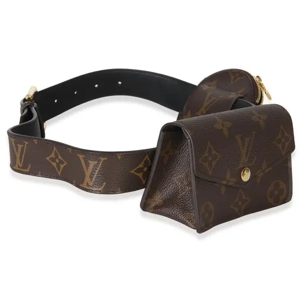 LOUIS VUITTON Monogram Canvas Daily Multi Pocket Belt Bag