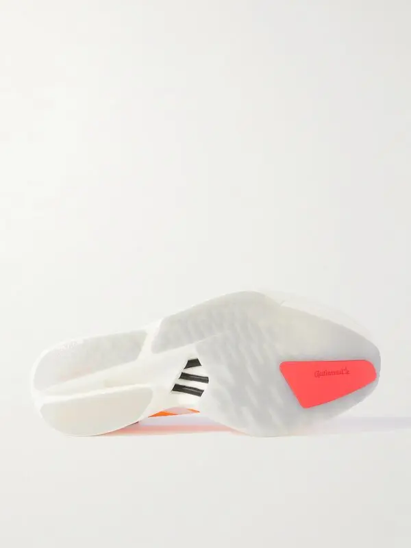 Adidas Adizero Adios Pro 4 Ripstop Running Sneakers - White