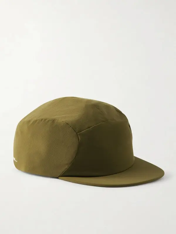 PORTAL Radius Logo-print Recycled-shell Cap - Green