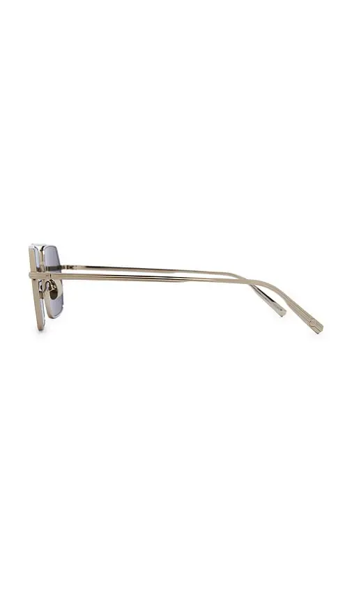 Garrett Leight Alta Sun Sunglasses - Metallic Silver