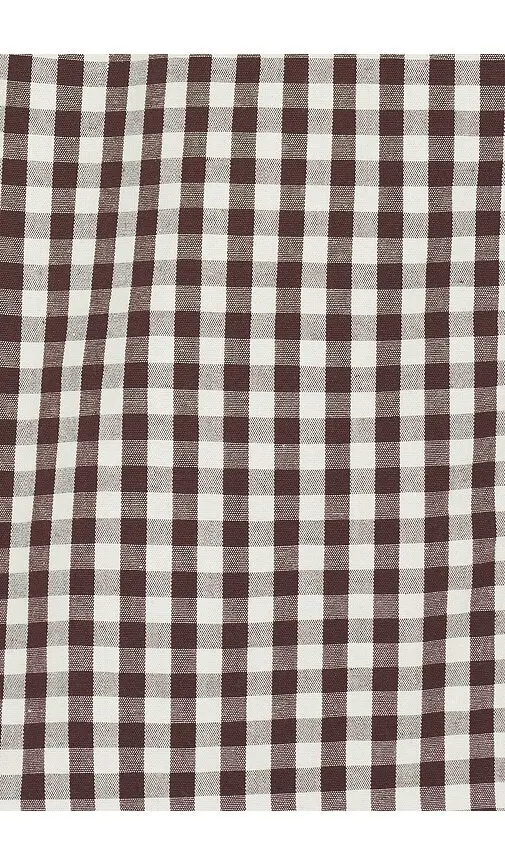WeWoreWhat Puff Sleeve Gingham Mini Dress