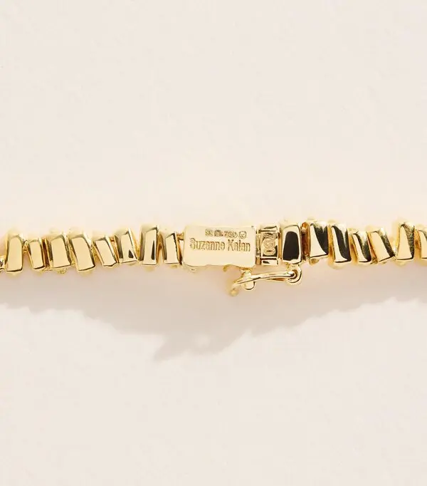 SUZANNE KALAN Yellow Diamond Tennis Necklace