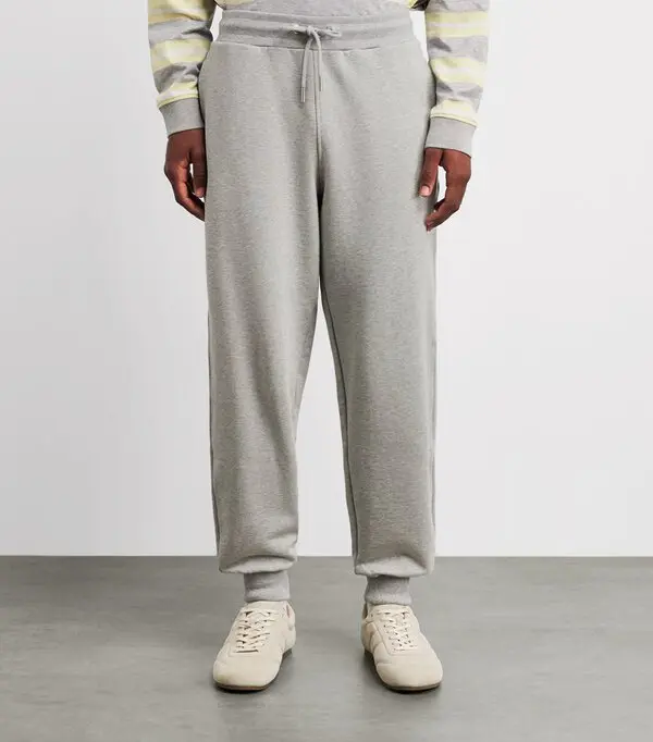 AMI Paris Cotton De Coeur Sweatpants - Grey