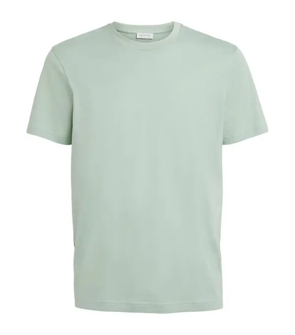 Sunspel Supima Cotton Riviera T-shirt - Green
