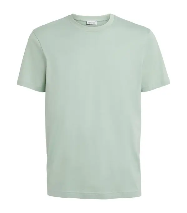 Sunspel Supima Cotton Riviera T-shirt - Green
