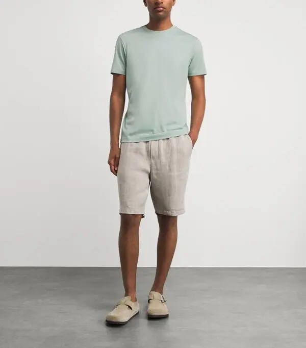 Sunspel Supima Cotton Riviera T-shirt - Green
