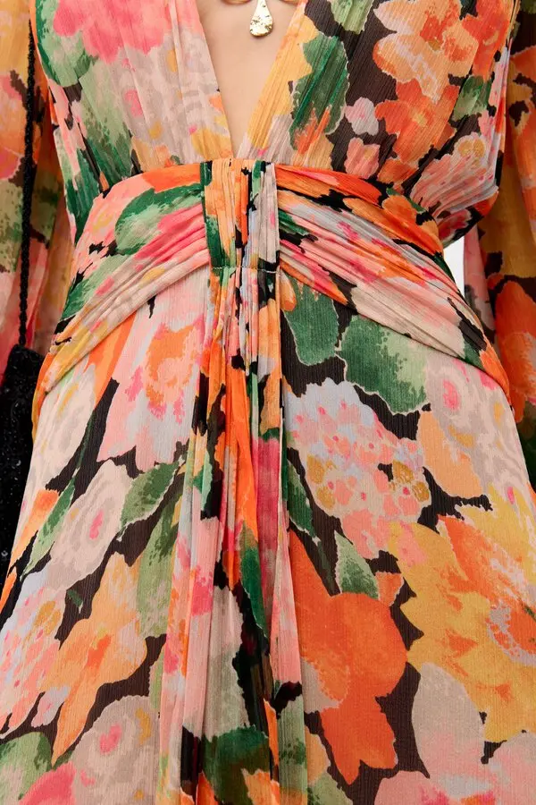 Rixo Meera Chelsea Floral Dress