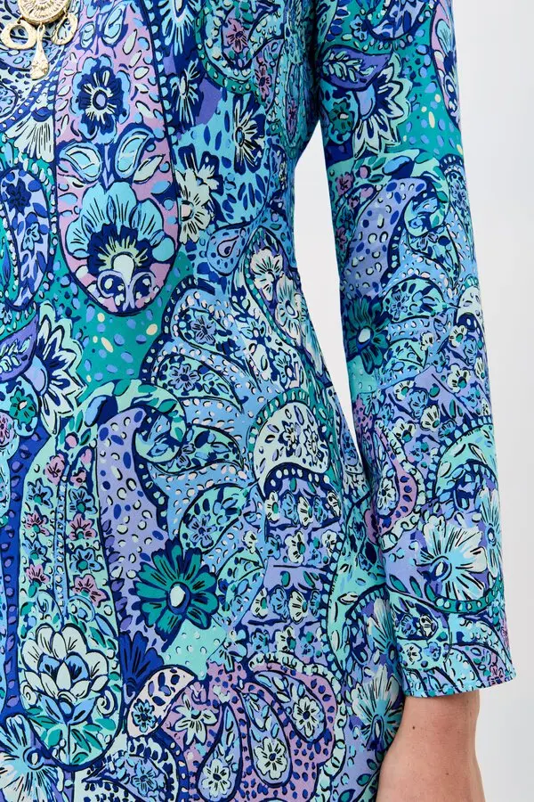 Rixo Dulce Paisley Floral Dress