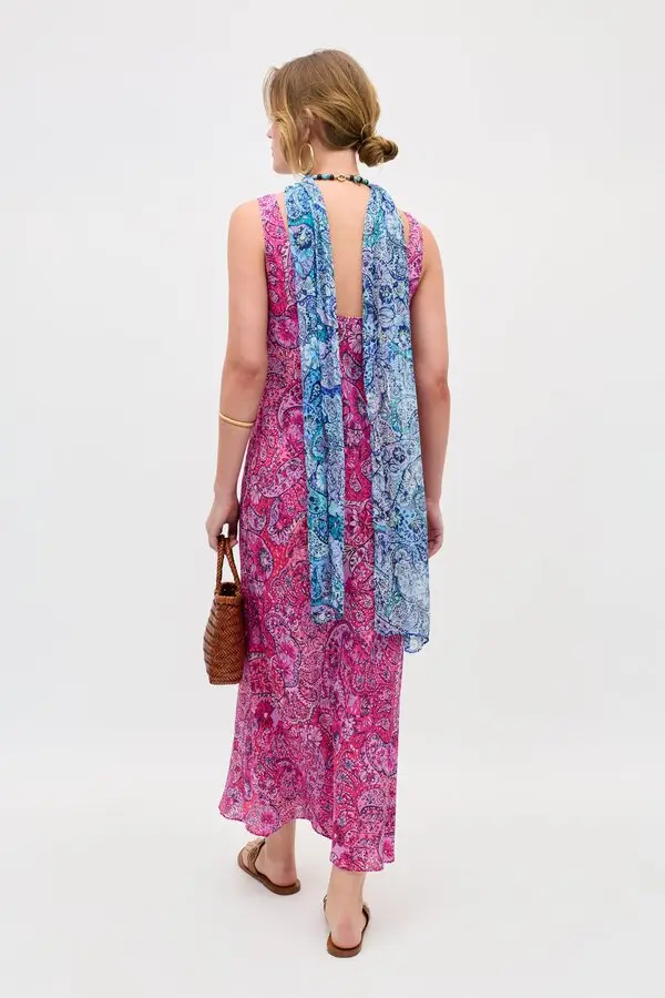 Rixo Bondi Paisley Floral Maxi Dress