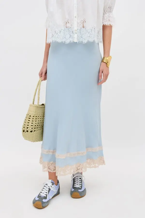 Rixo Costanza Bell Regular Skirt