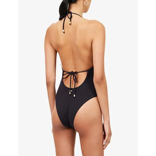 TALA Halter-neck Tie-back Swimsuit
