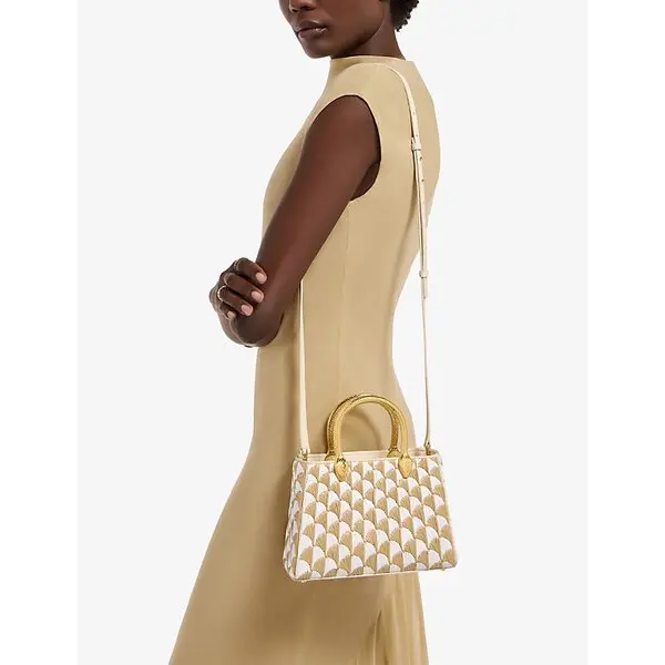 BVLGARI Serpentine Duo Raffia Tote Bag