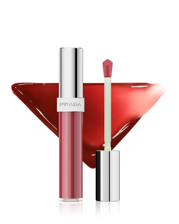Prada Reflection Glossy Liquid Balm - P Pixel Plum (deep Raspberry Plum)