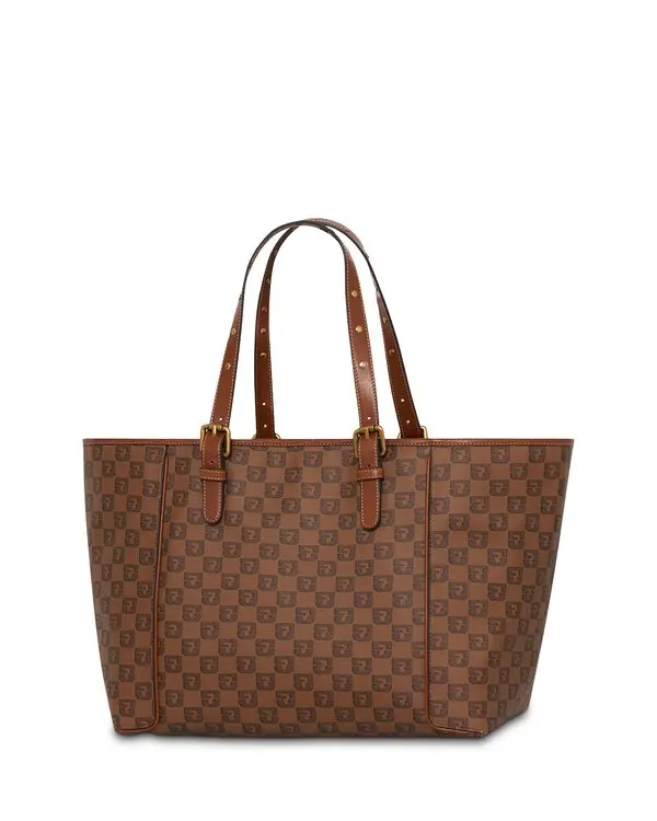 Gerard Darel Monogram Canvas Tote