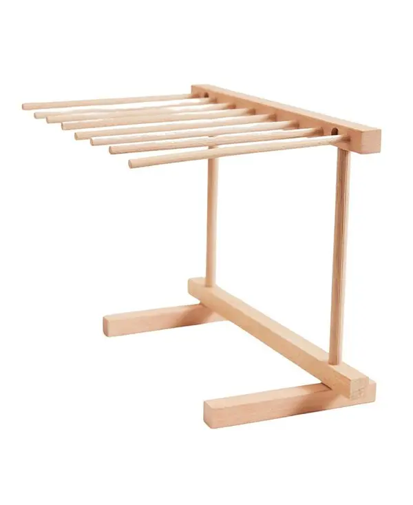 VERVE CULTURE Beechwood Collapsible Pasta Drying Rack - Natural