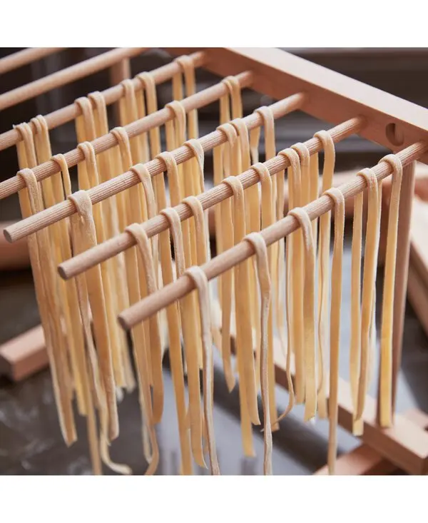 VERVE CULTURE Beechwood Collapsible Pasta Drying Rack