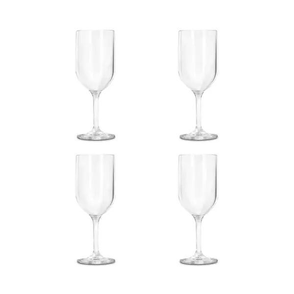 DRINIQUE Wine Glass Set Of 4 - Clear