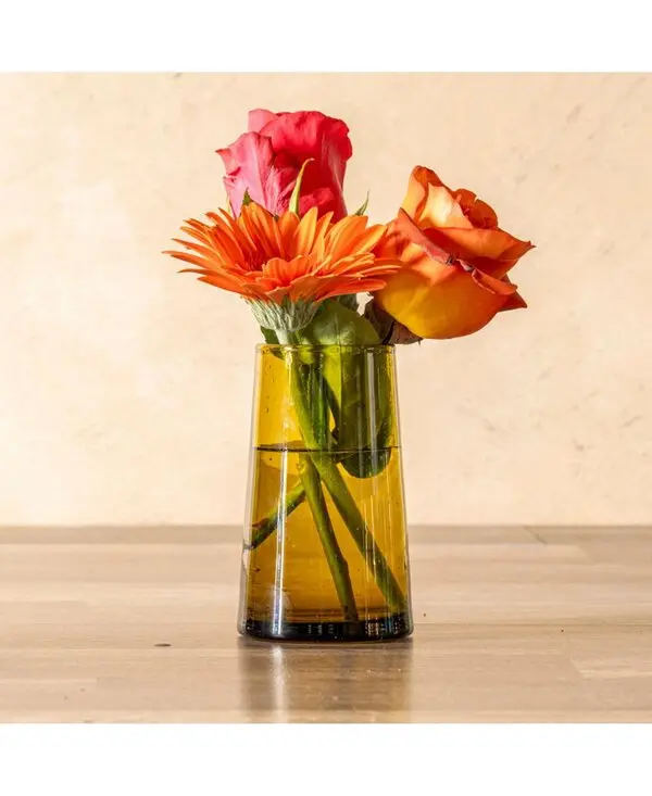 VERVE CULTURE Large Cone Glass, Set Of 6