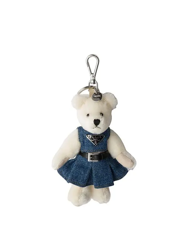Prada Teddy Bear Charm - White