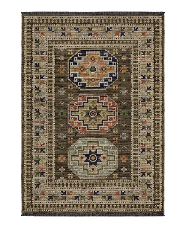 ORIENTAL WEAVERS Legacy Lgy09 5' 3 X 7' 6 Area Rug - Brown
