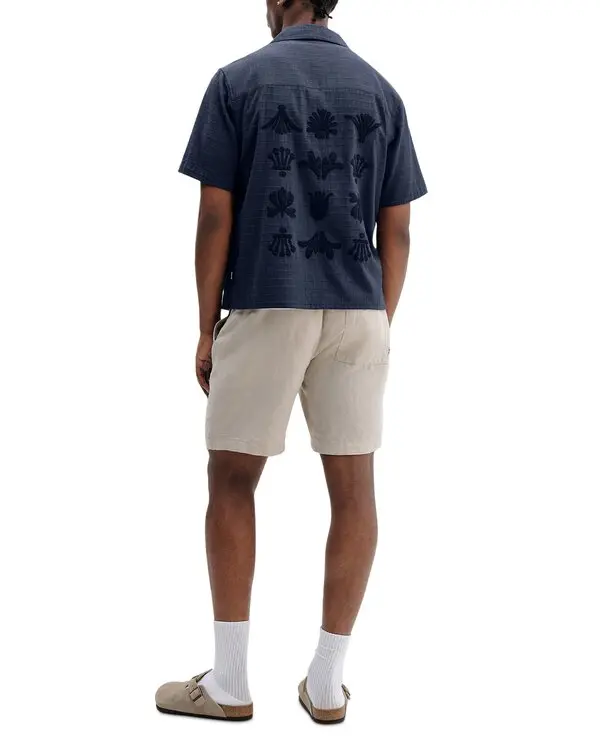 WAX LONDON Curzon Check Embroidered Shirt
