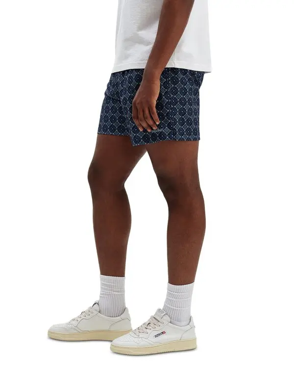 WAX LONDON Brockwell Geo Pattern Swim Shorts