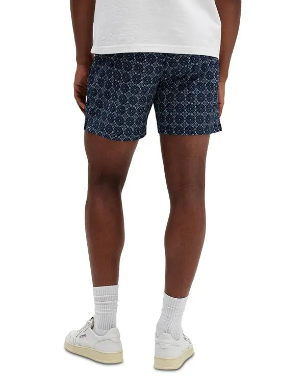 WAX LONDON Brockwell Geo Pattern Swim Shorts