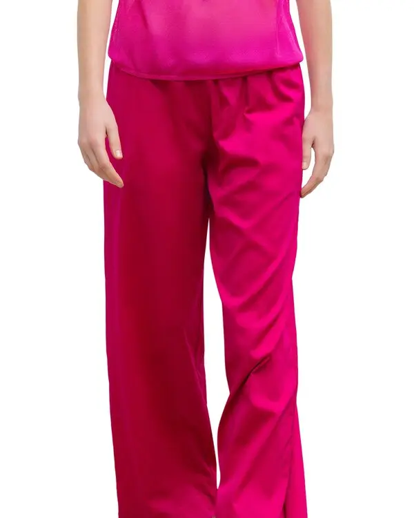 LESET Yoko Pocket Pants 100% Cotton - Amaranth
